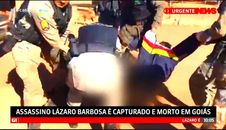 Lázaro Barbosa Morre Após Troca De Tiros Com A Polícia Em Goiás Diz Tv